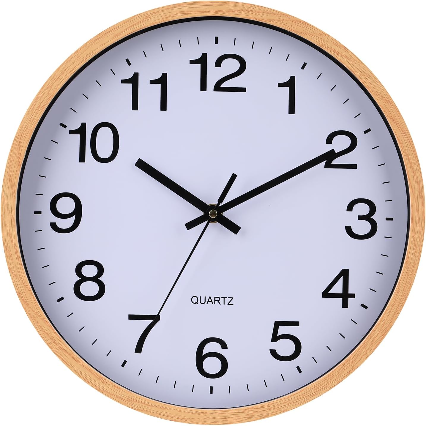 Amazon.com: Driini Modern Mid Century Analog Wall Clock (12") – Large ...