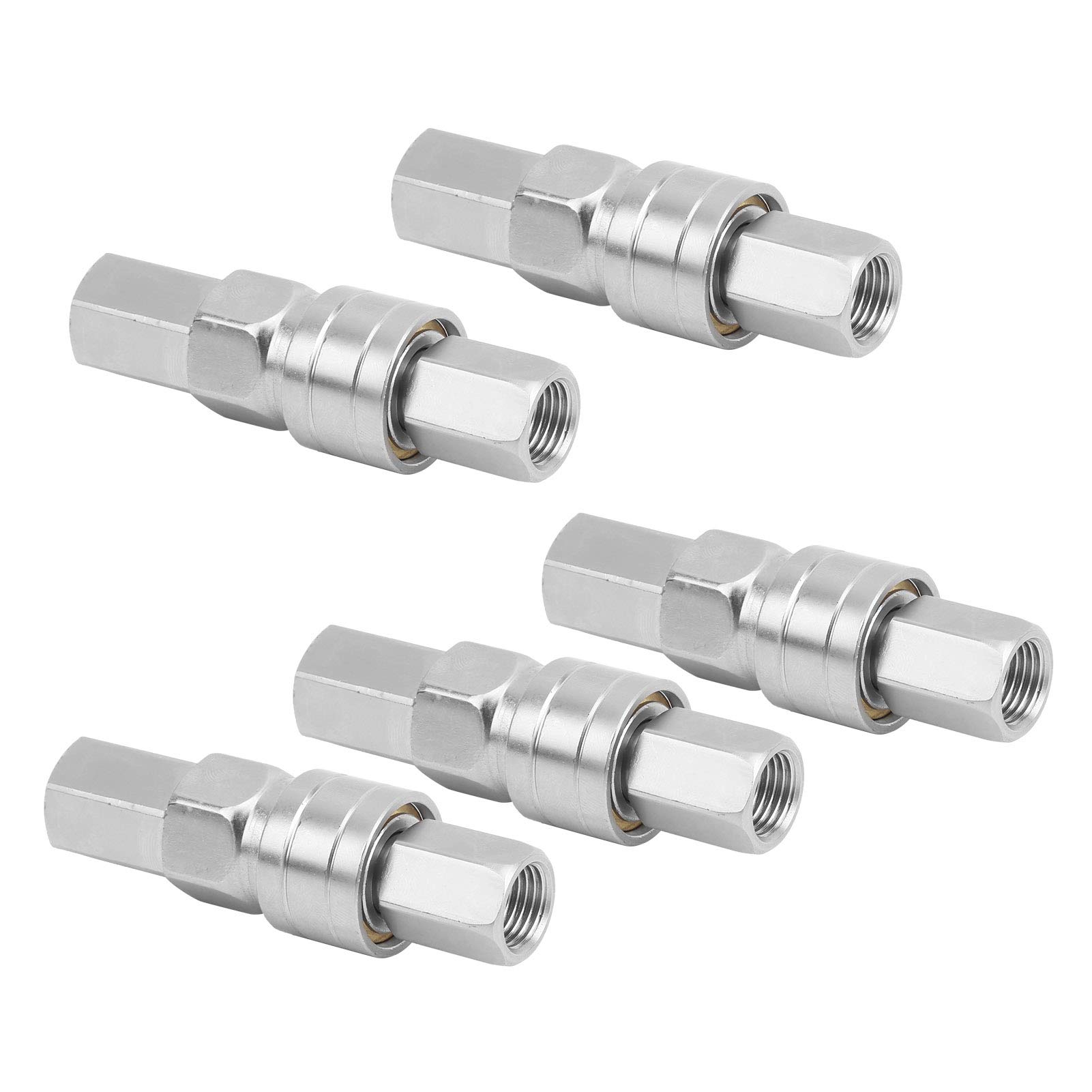 Air Quick Connector, 1 Set Air Plug Kit Carbon steel Quick Connect Air ...