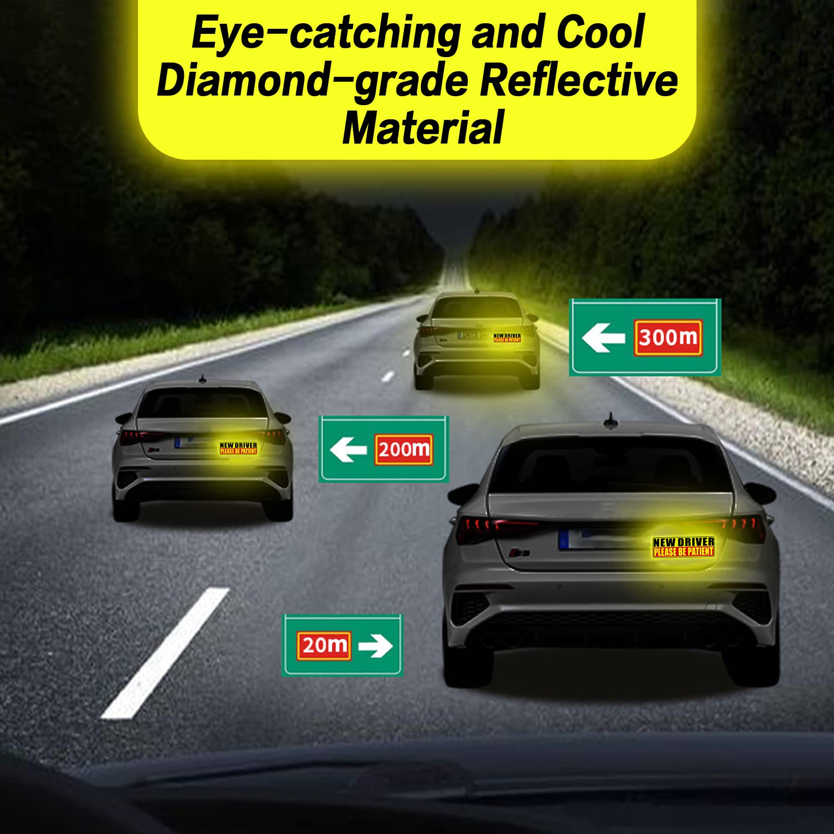 Snapklik.com : New Driver Magnet For Car - Student Driver Car Magnet ...