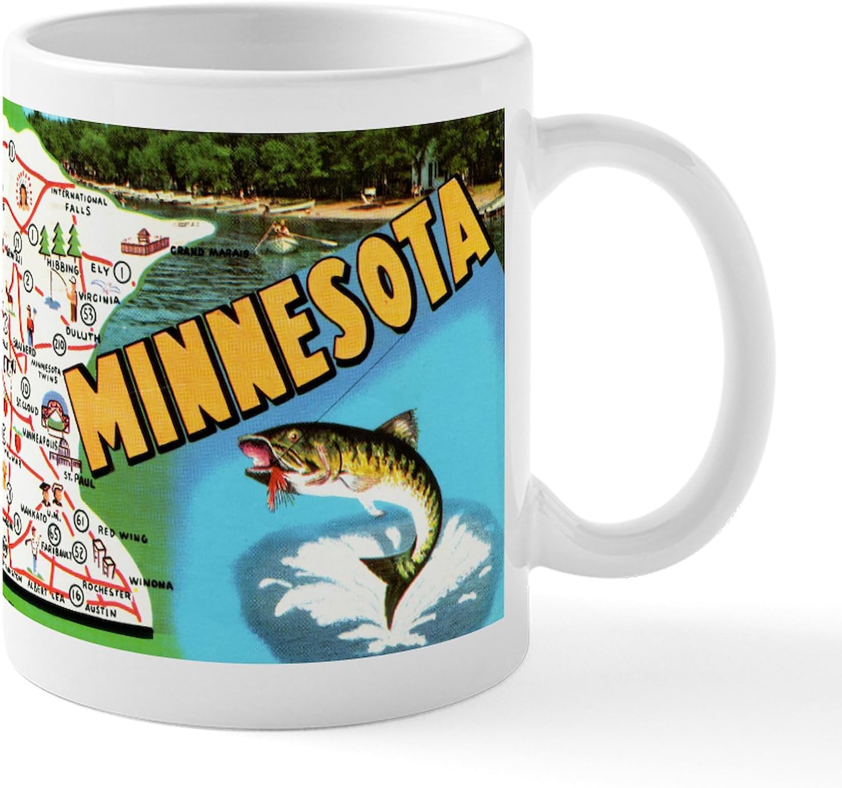Amazon.com: Starbucks Minnesota Mug Been There Series Across the Globe ...