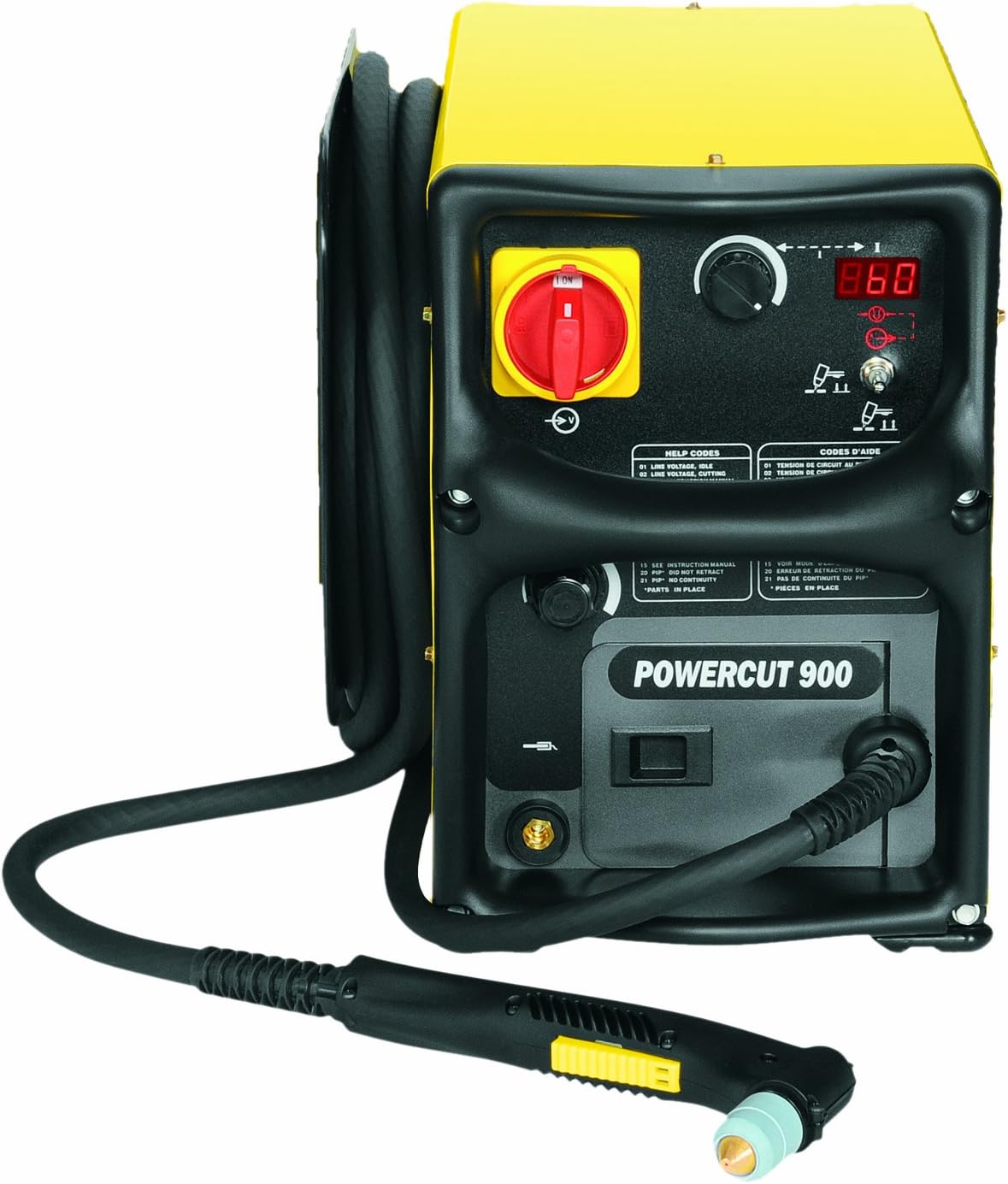 ESAB 0558008121 PowerCut 900 208/230V PT-38 90-Degree 25-Feet Torch ...