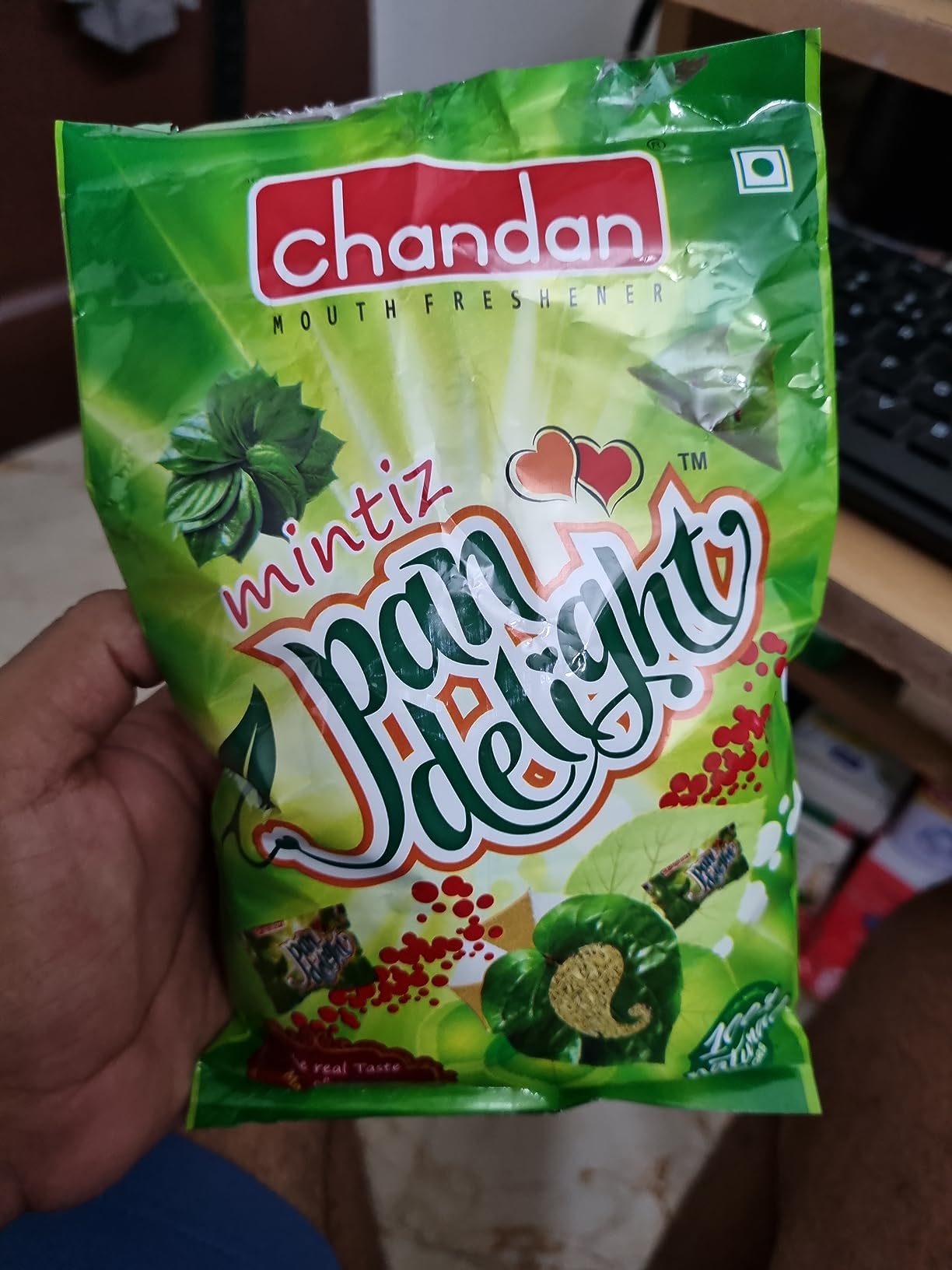 Chandan Mouth Freshener Mintiz Pan Delight | Maghai Pan Flavoured Candy ...