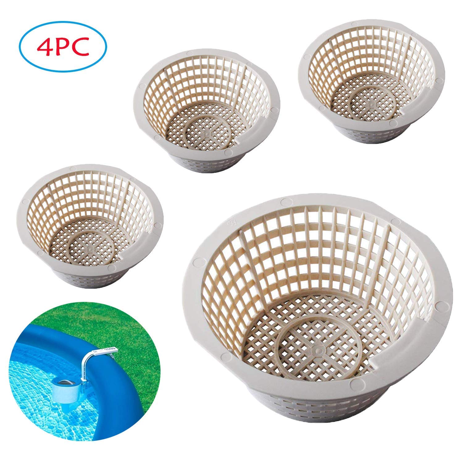 Snapklik.com : Podoy Skimmer Basket For Above & Ground Swimming Pool ...