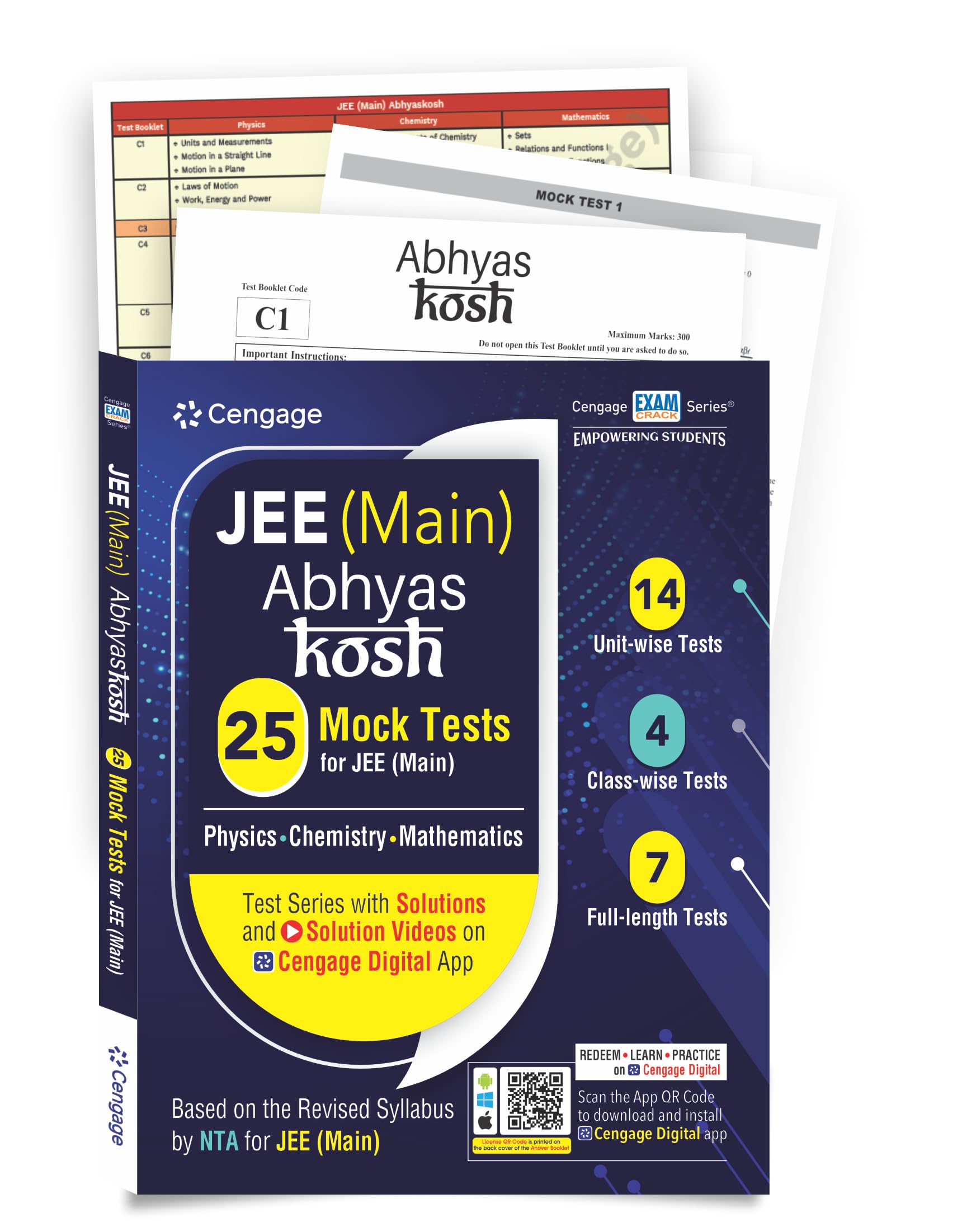 Buy JEE (Main) Abhyaskosh 25 Mock Tests Book Online at Low Prices in ...