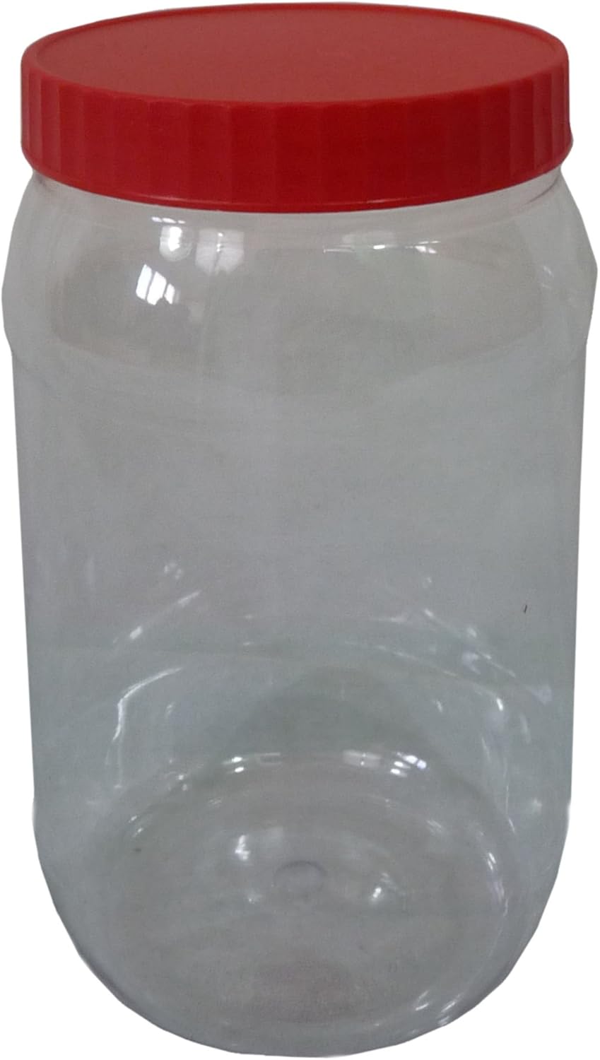 Sunpet 1500ml Red Top Plastic Reusable Food Kitchen Storage Canister ...