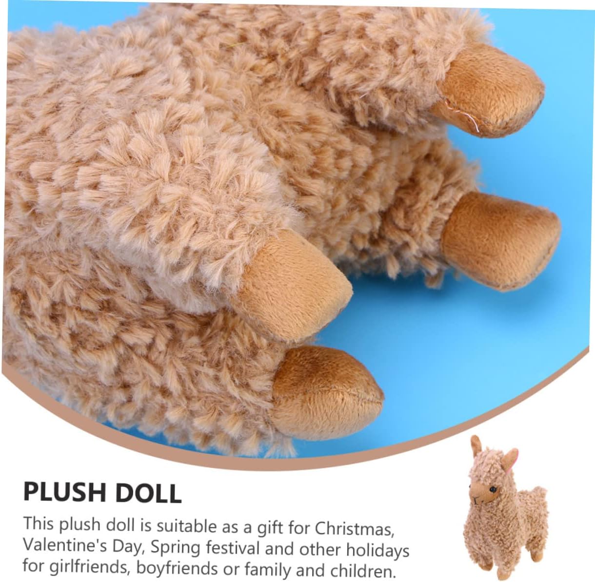 NOLITOY 3 pcs Cm Lovely Camel Figurine Gift Plushies Huggable Easter ...