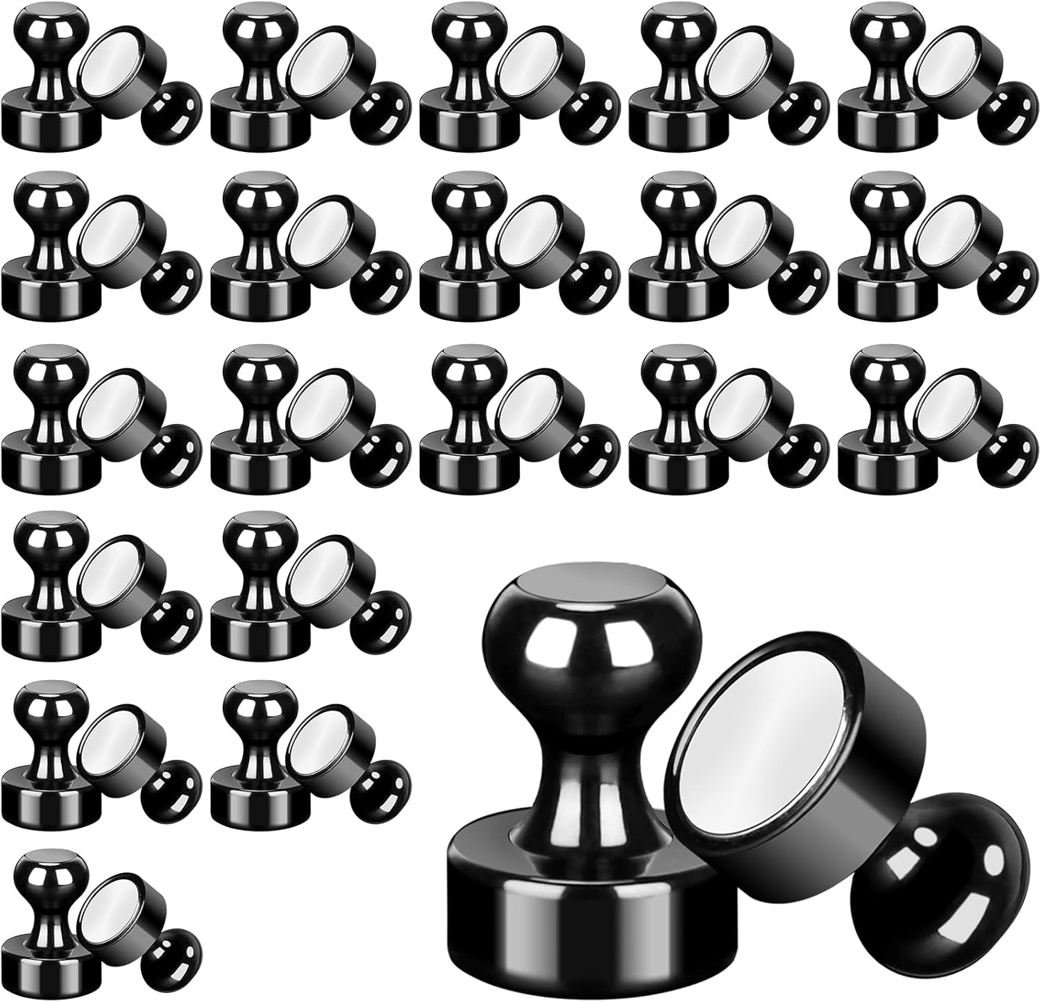 Amazon.com: 42 Pcs Magnetic Push Pin, Magnets Fridge, Magnets for ...
