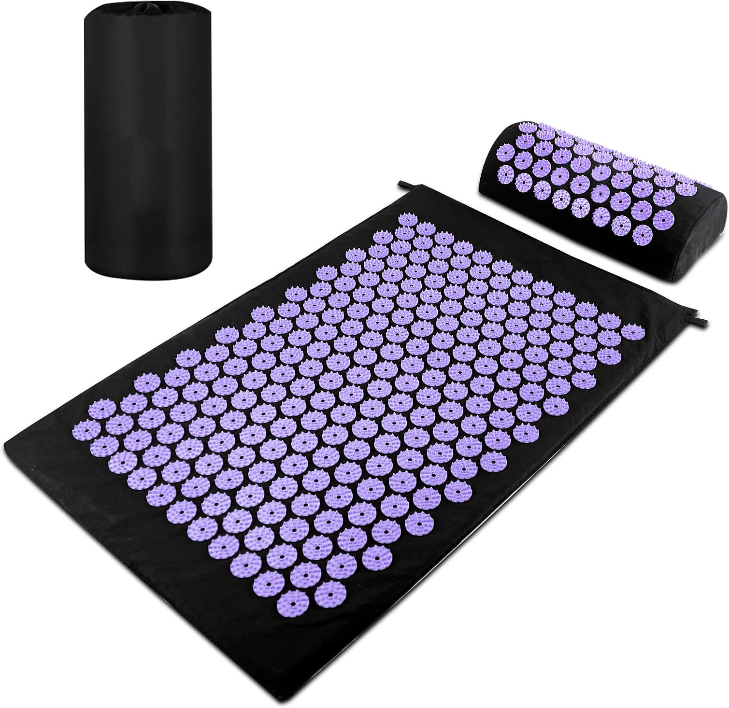 Magrimaxio Akupressurmatte mit Kissen, Akupunktur Matte, Stachelmatte ...