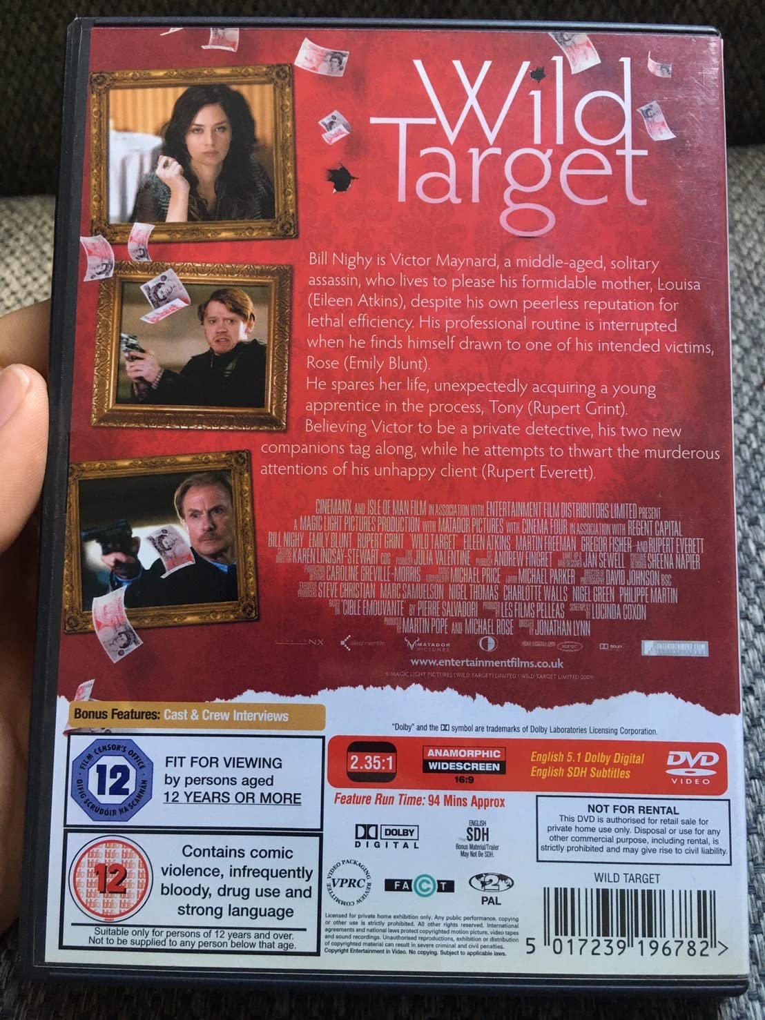 Wild Target - Sein schärfstes Ziel : Nighy, Bill, Blunt, Emily, Grint ...