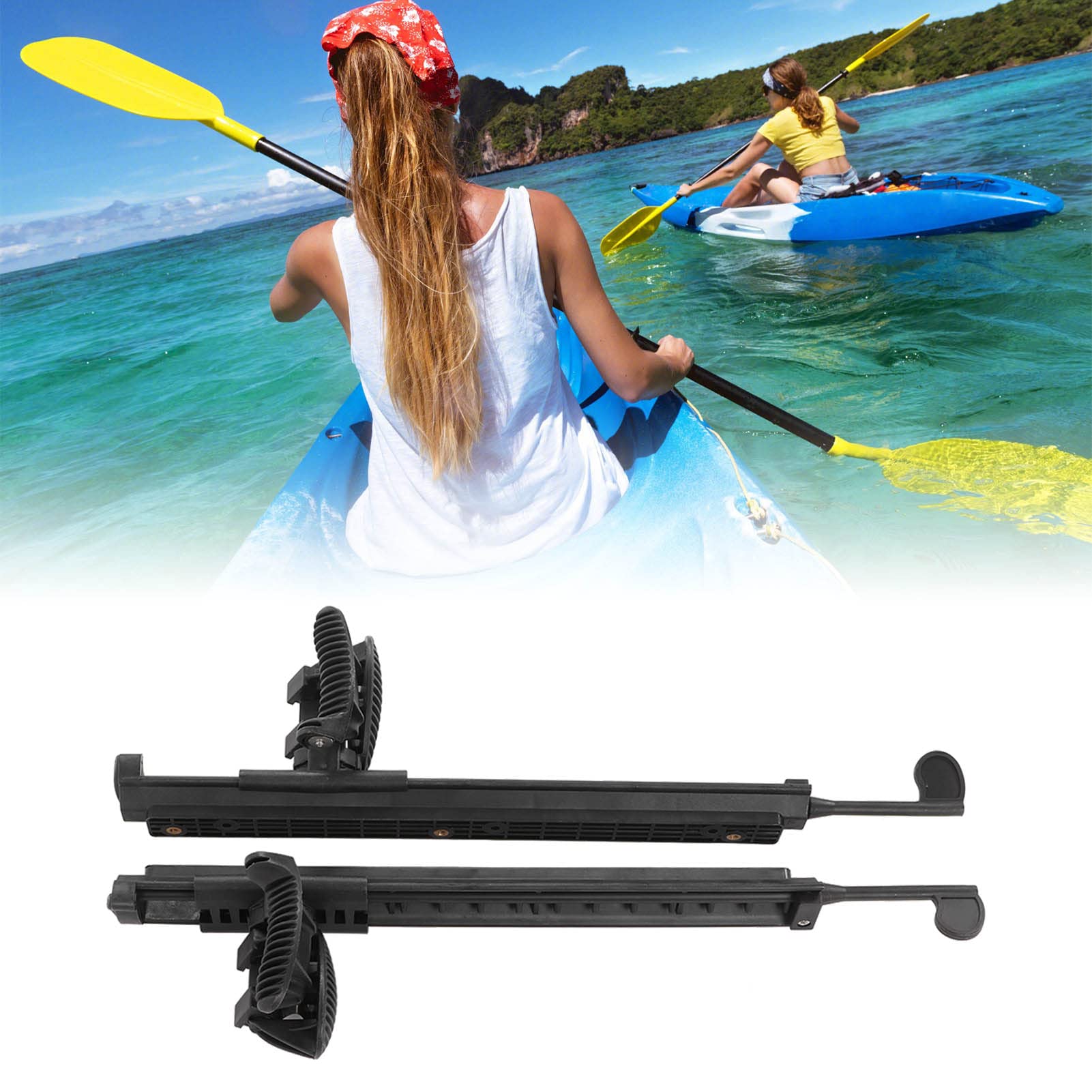 Amazon.com : 2pcs Kayak Pedals, Adjusting Boat Direction Recognizable ...