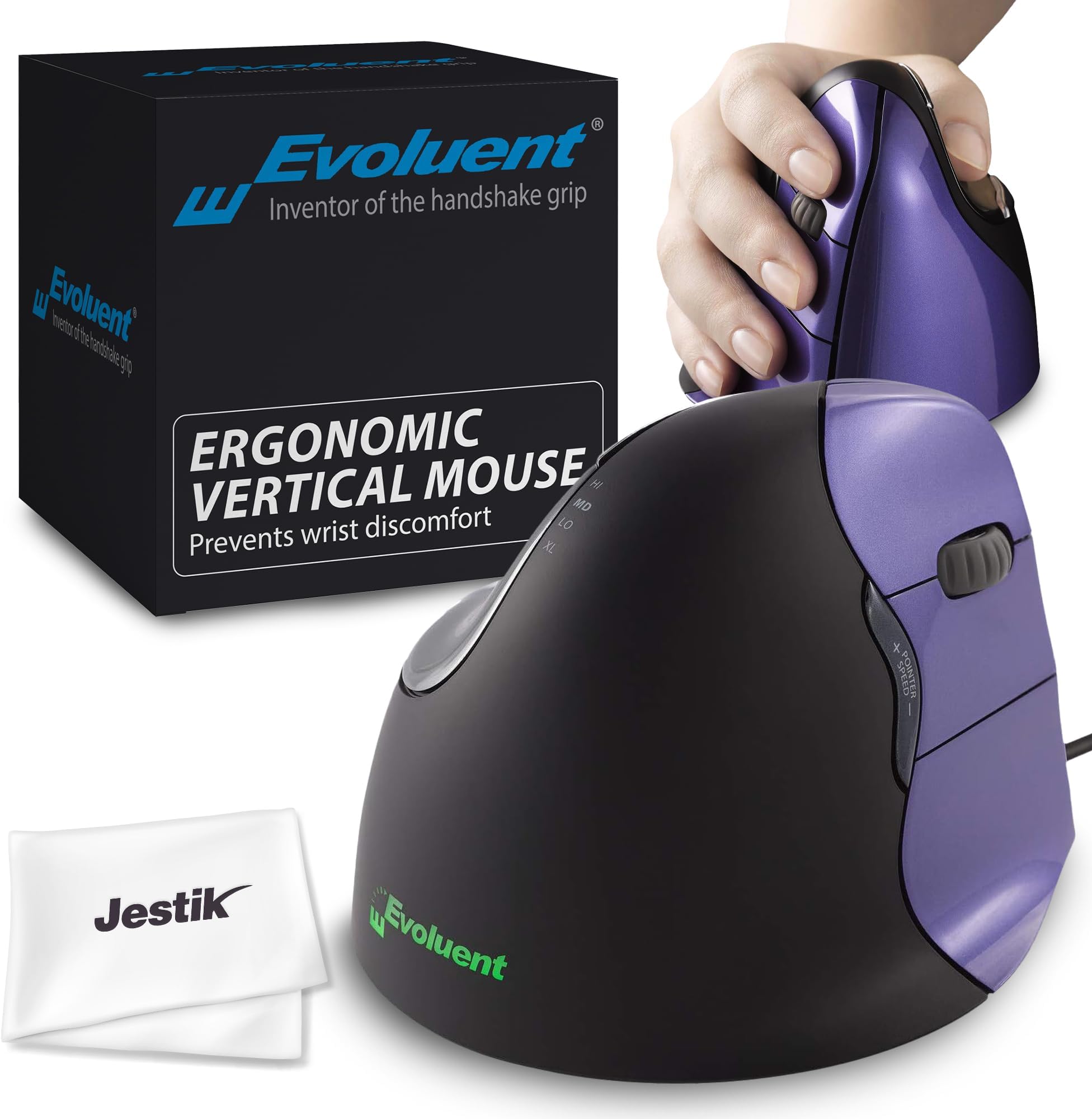 Amazon.com: Evoluent Mouse VMDMW - VerticalMouse D, Right Hand ...