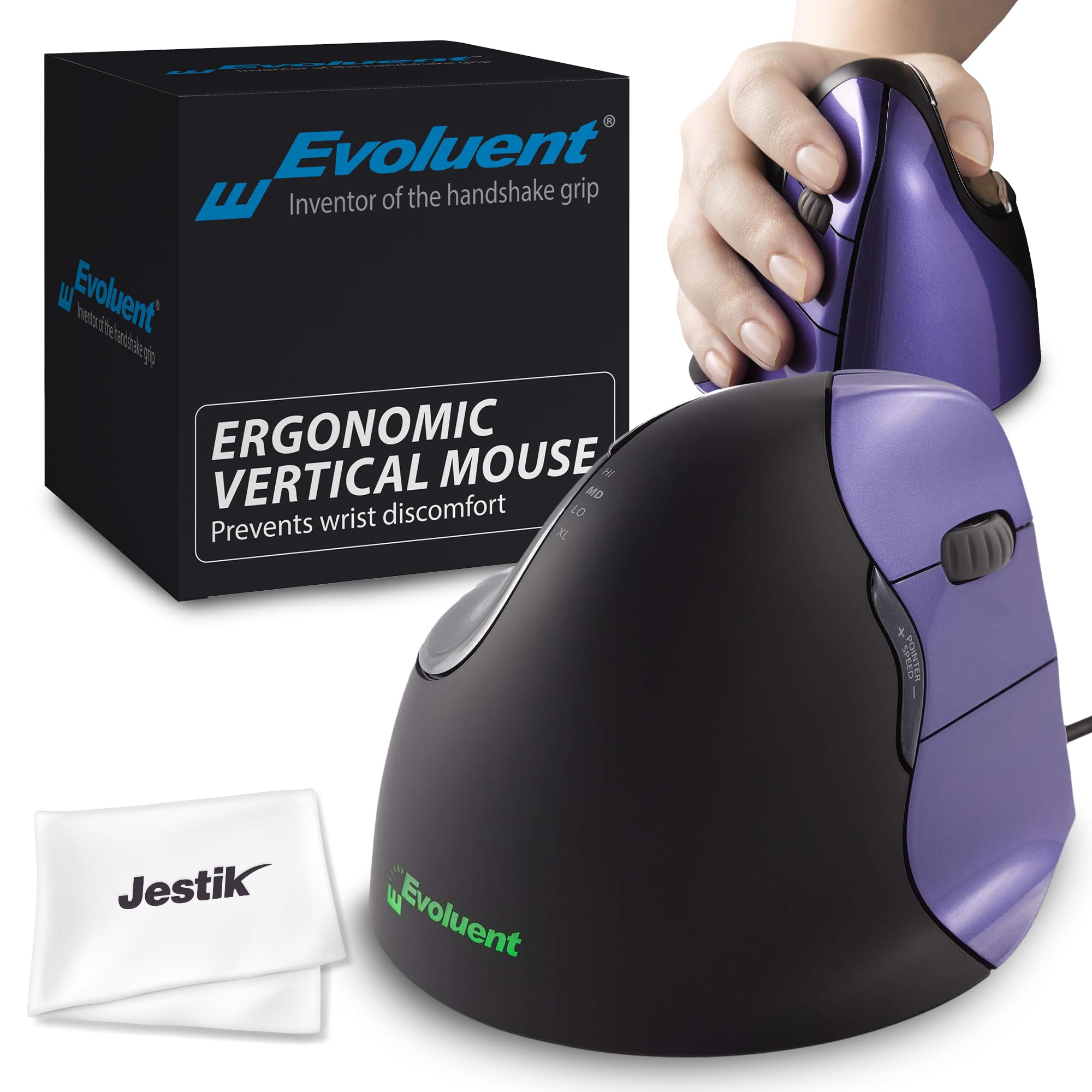 Evoluent Vertical Mouse 4 Left Evoluent Vertical Ergonomic Mouse