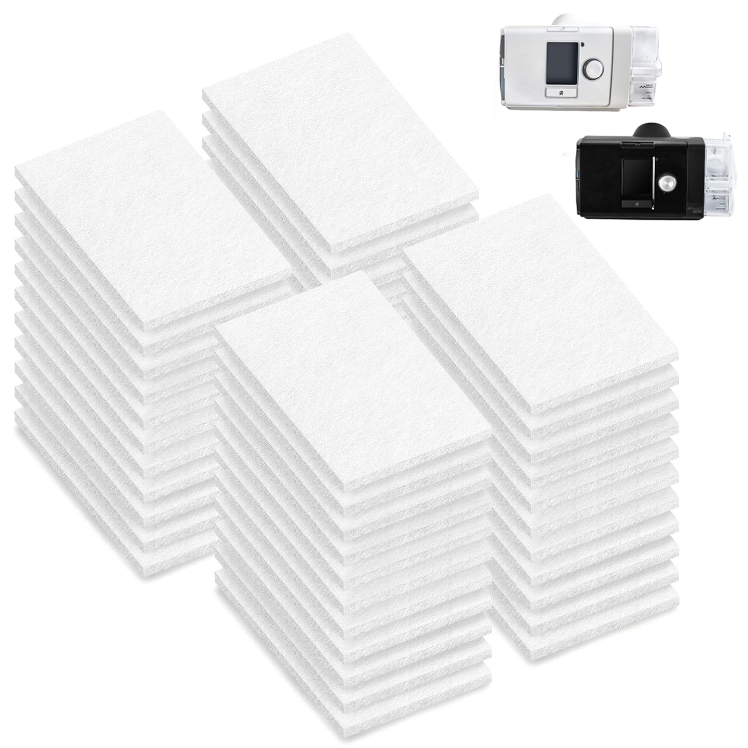 44PCS Premium Replacement Fil-ters for Airsense 10, AirSmart Supplies ...