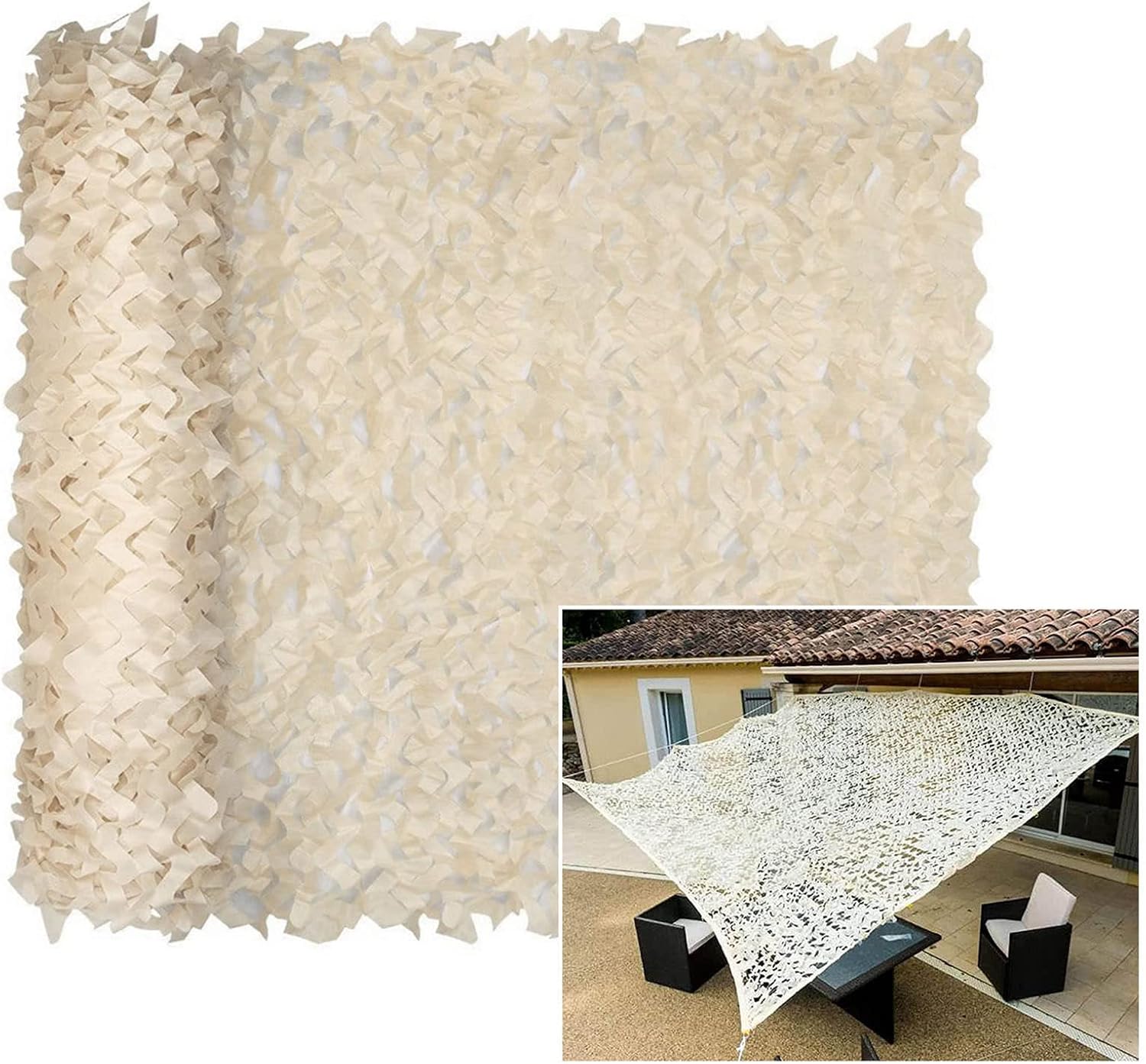 Amazon.com: Xrdbfd Camo Netting Sunscreen, Reinforced Camouflage Net ...