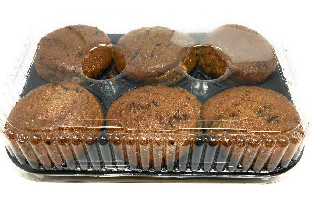 Amazon.com: Whole Food Bakery Main Street Gourmet, Muffin Zucchini, 6 ...
