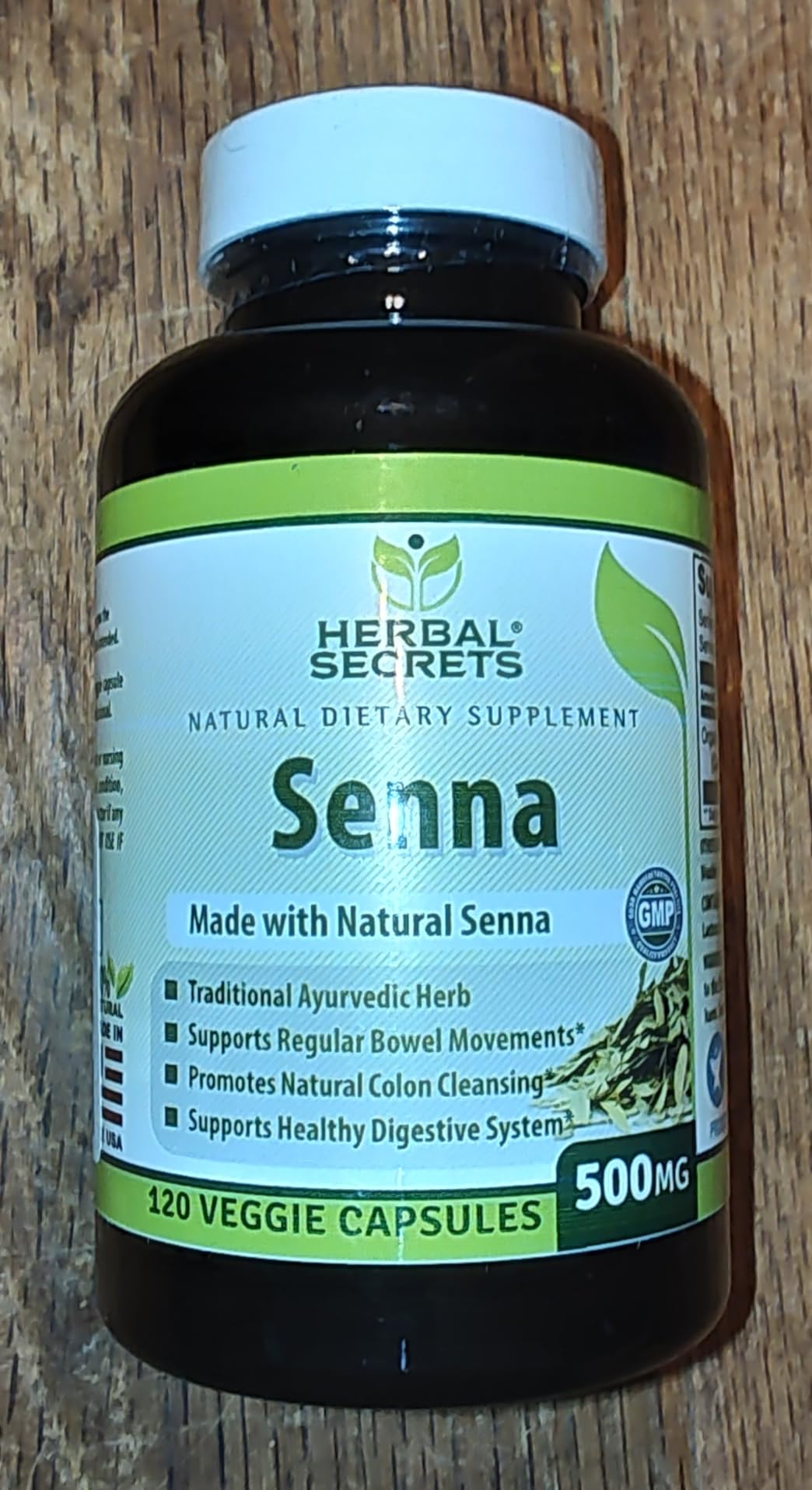 Amazon.com: Herbal Secrets Senna 500 mg 120 Veggie Capsules Supplement ...
