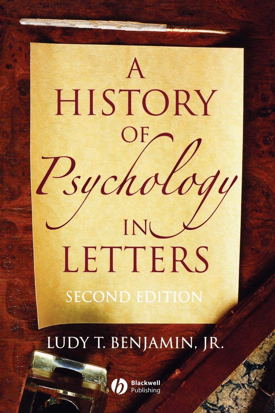 History Psychology Letters 2e: Benjamin Jr., Ludy T.: 9781405126120 ...
