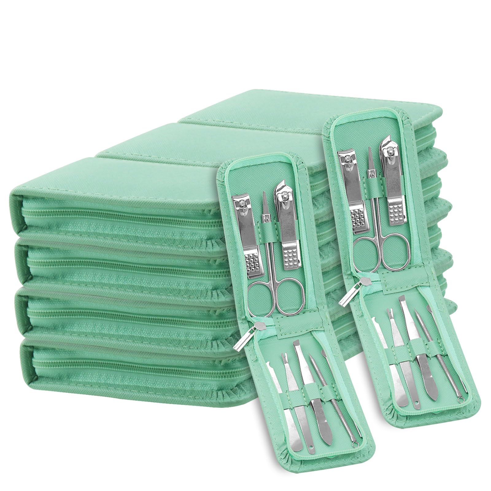 Amazon.com : Manicure Set Bulk, Nail Clippers Kit Stainless Steel ...