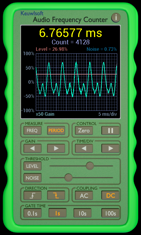Sound Frequency Meter Software