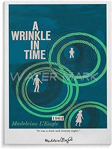 Amazon.com: A Wrinkle in Time Book Cover Poster Madeleine L'Engle Book ...