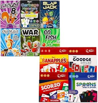Amazon.com: Regal Games Family Card Game Bundle - 10 Classic & Fun ...