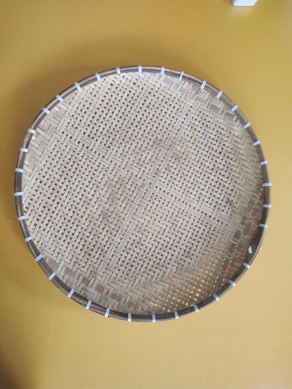 Buy Dipsu Enterprise Quality Bamboo Made Dagra Dala Kula Round Chalni ...