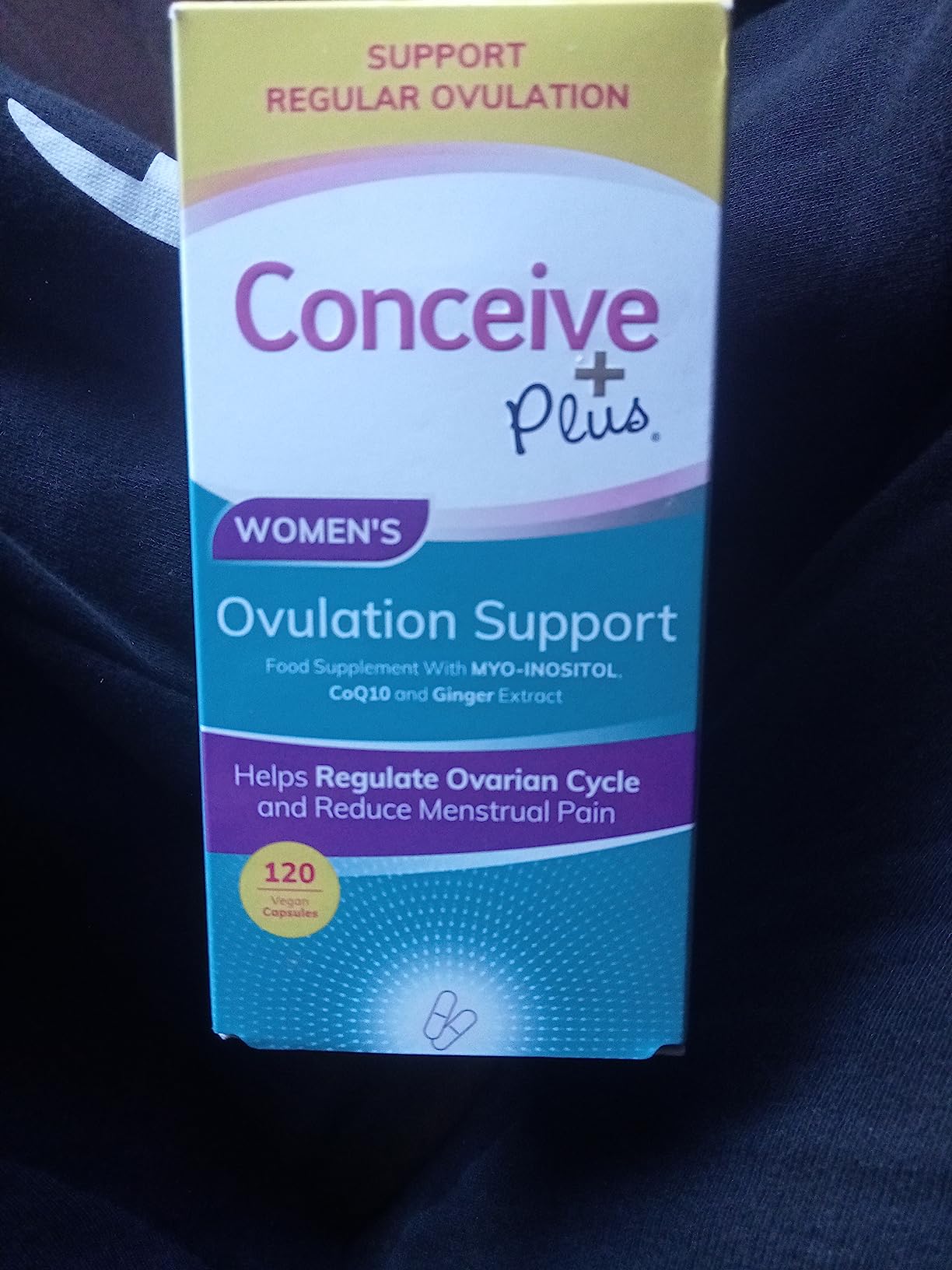 Conceive Plus Ovulation Support - PCOS Supplement for Fertility, Myo ...