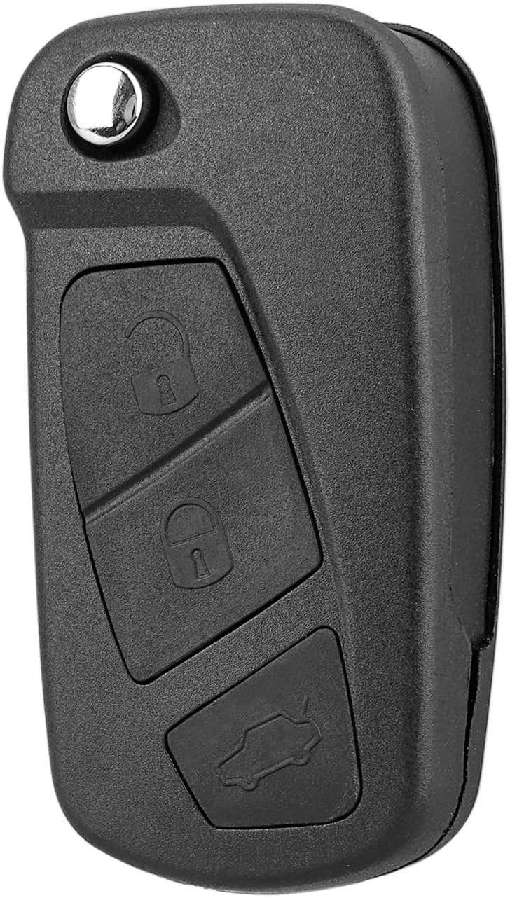 Unifizz Car 3 Key Buttons Remote Control Car Fob Key Case Shell ...
