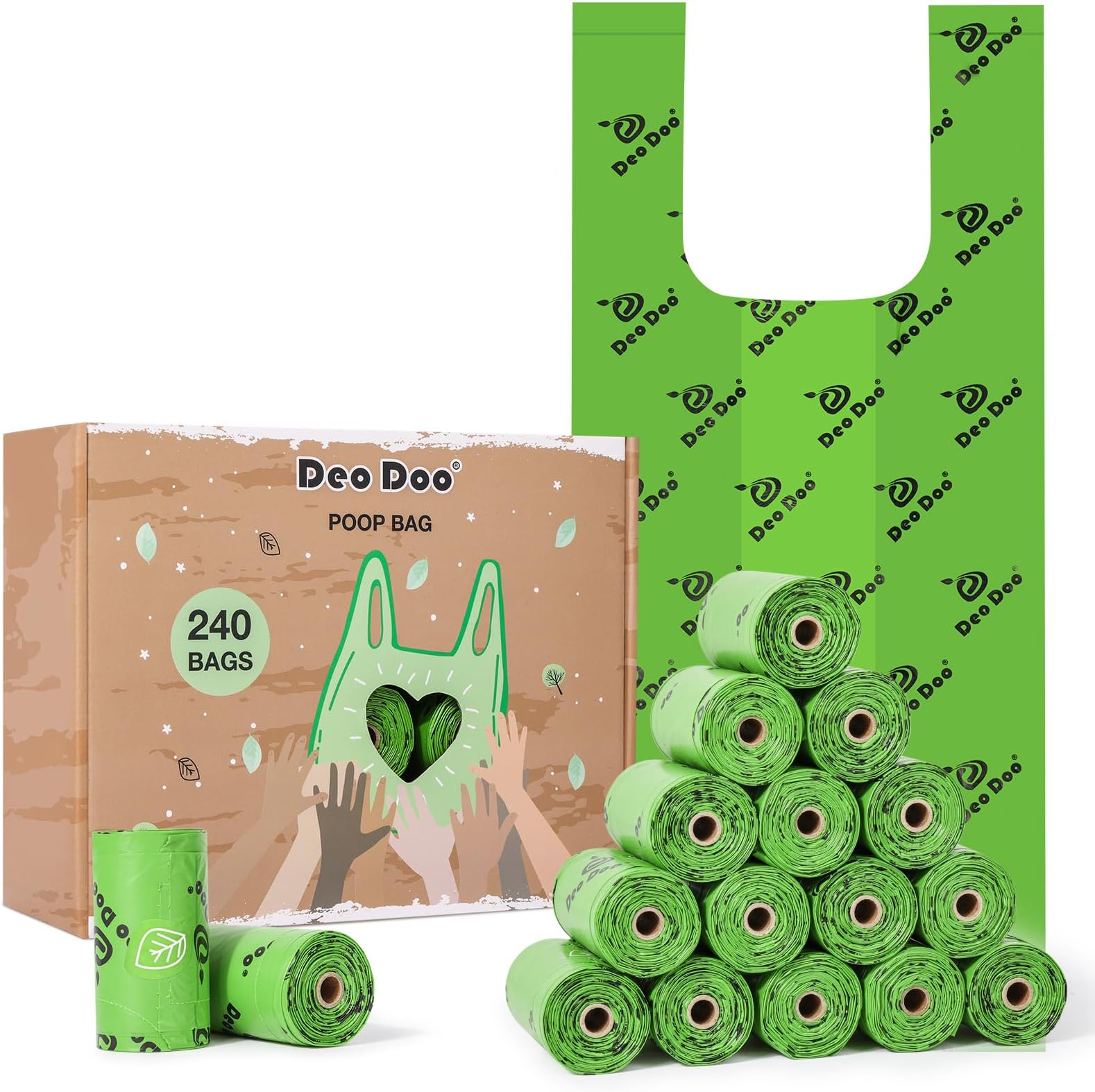 Amazon.com: Hippo Sak® Extra Large Pet Poop Bags with Dispenser, 200 ...
