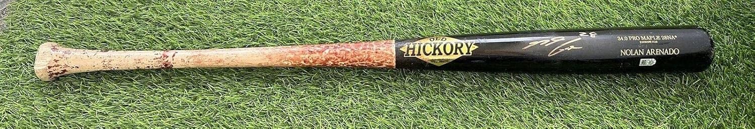 Nolan Arenado St. Louis Cardinals Game Used Bat “Signed, MLB Auth” 2021 ...