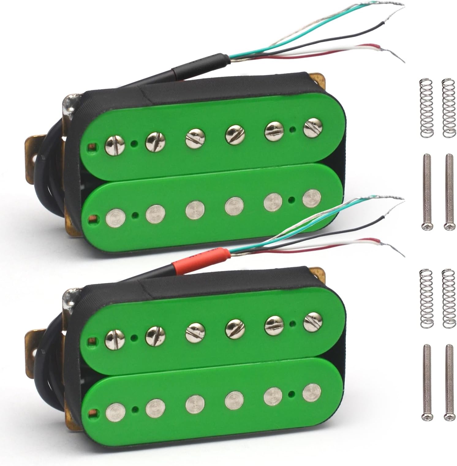 Amazon.com: High Output Invader style Guitar Humbucker Pickups Ceramic ...