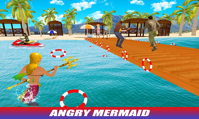 Angry Mermaid Attack Ocean Simulator - App on Amazon Appstore