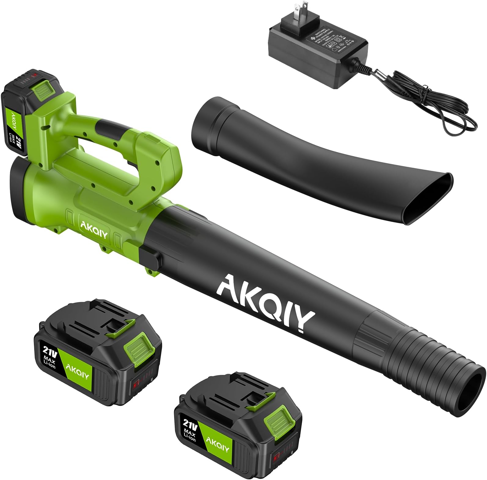 Amazon.com: Cordless Leaf Blower - 320CFM 208MPH 21V Electric Handheld ...