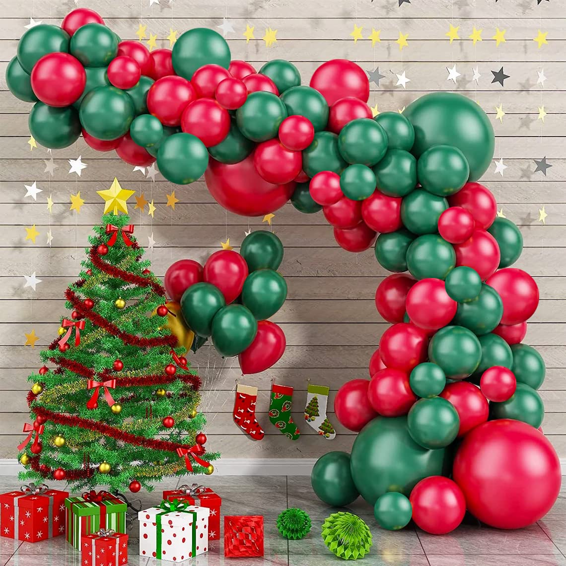 Party Propz Christmas Party Decoration - 100Pcs Merry Christmas ...