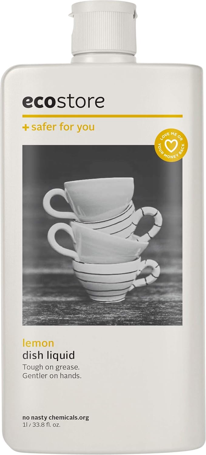 ecostore Dishwash Liquid (Lemon) 1L Dishwashing Detergent : Amazon.ca: Health & Personal Care