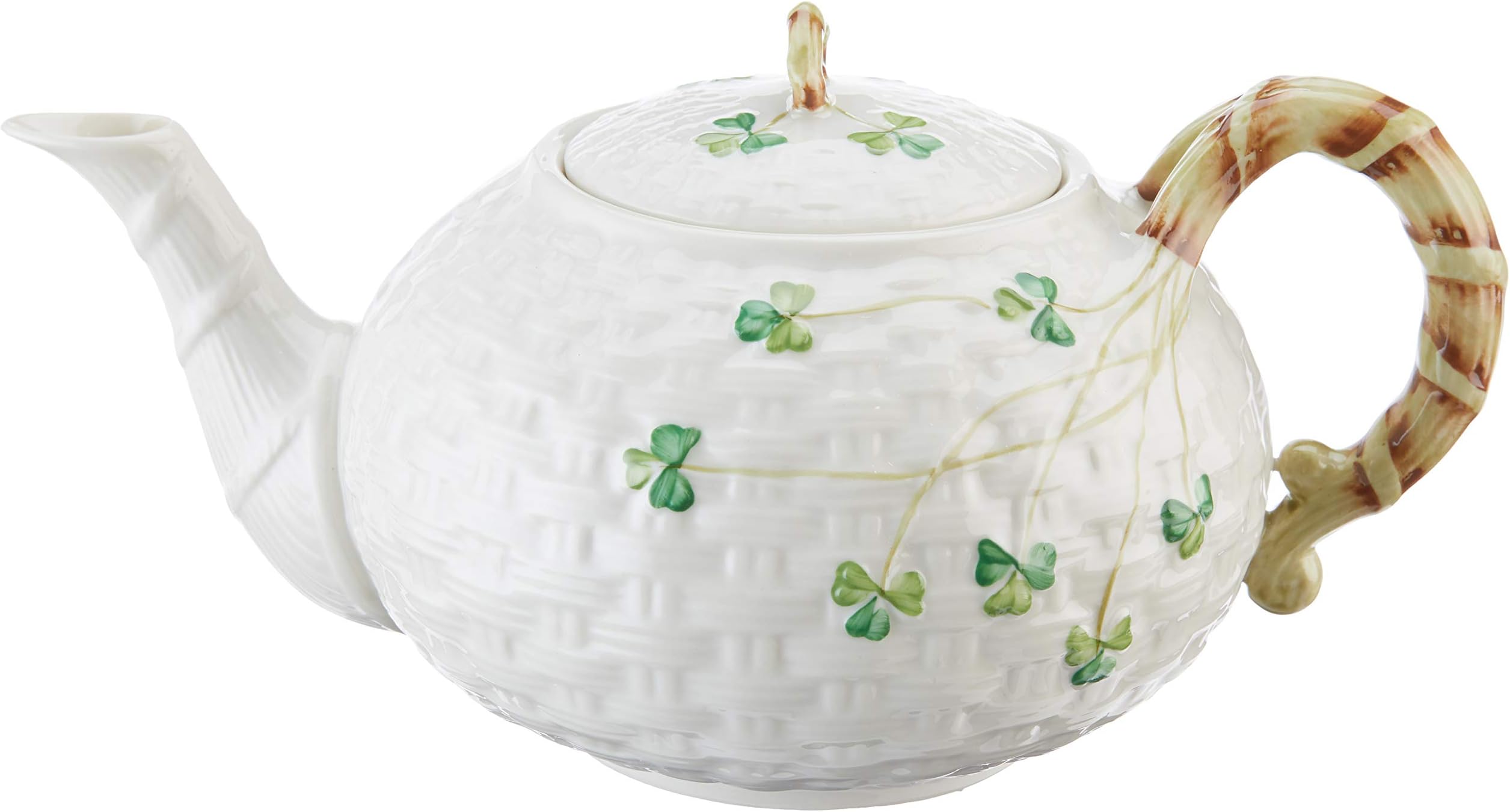 Amazon.com | Royal Tara Shamrock Porcelain Teapot - Irish Tea Pot ...