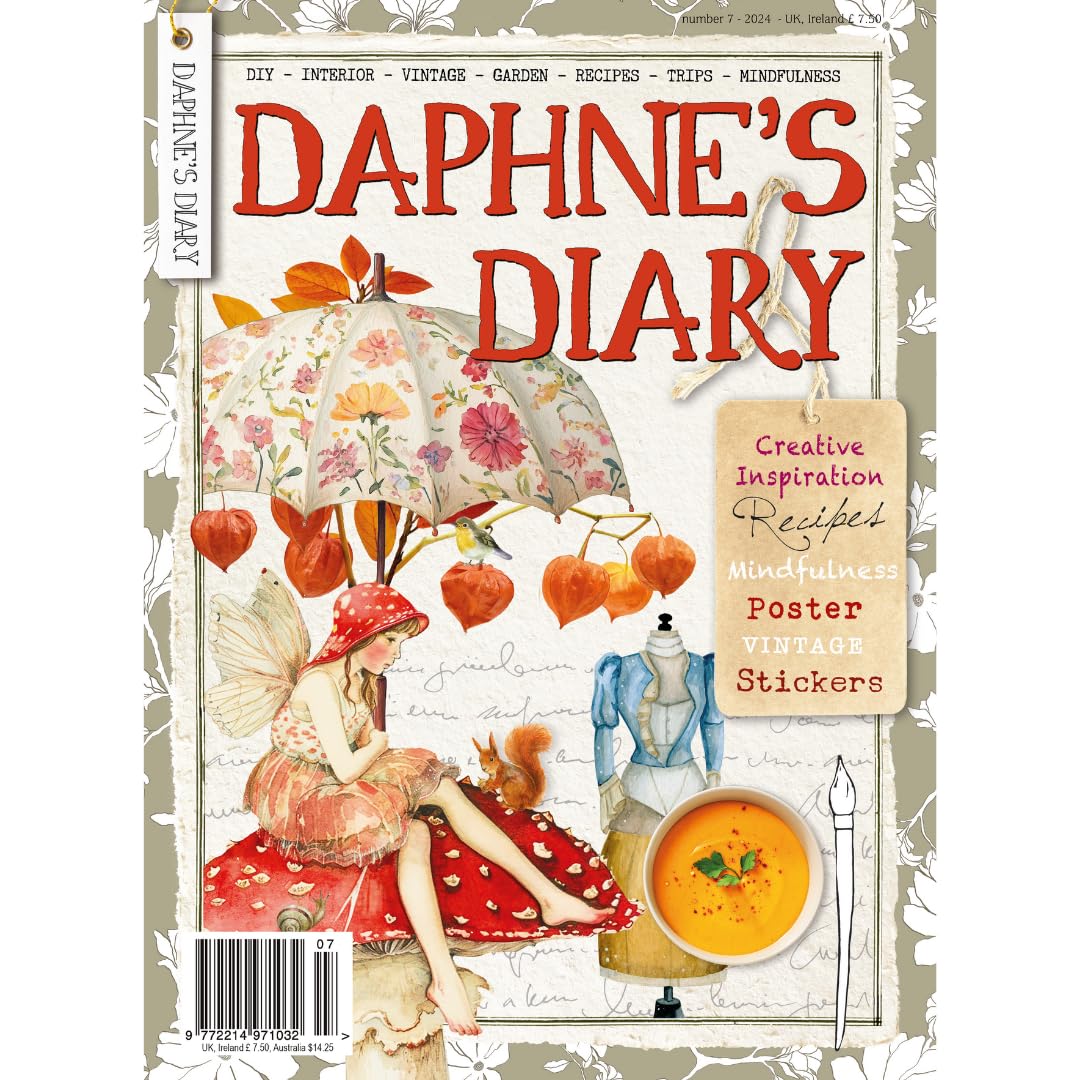 Amazon.com: Daphne's Diary Magazine #7 2024 (ENGLISH) | Creative Art Craft Workbook ...