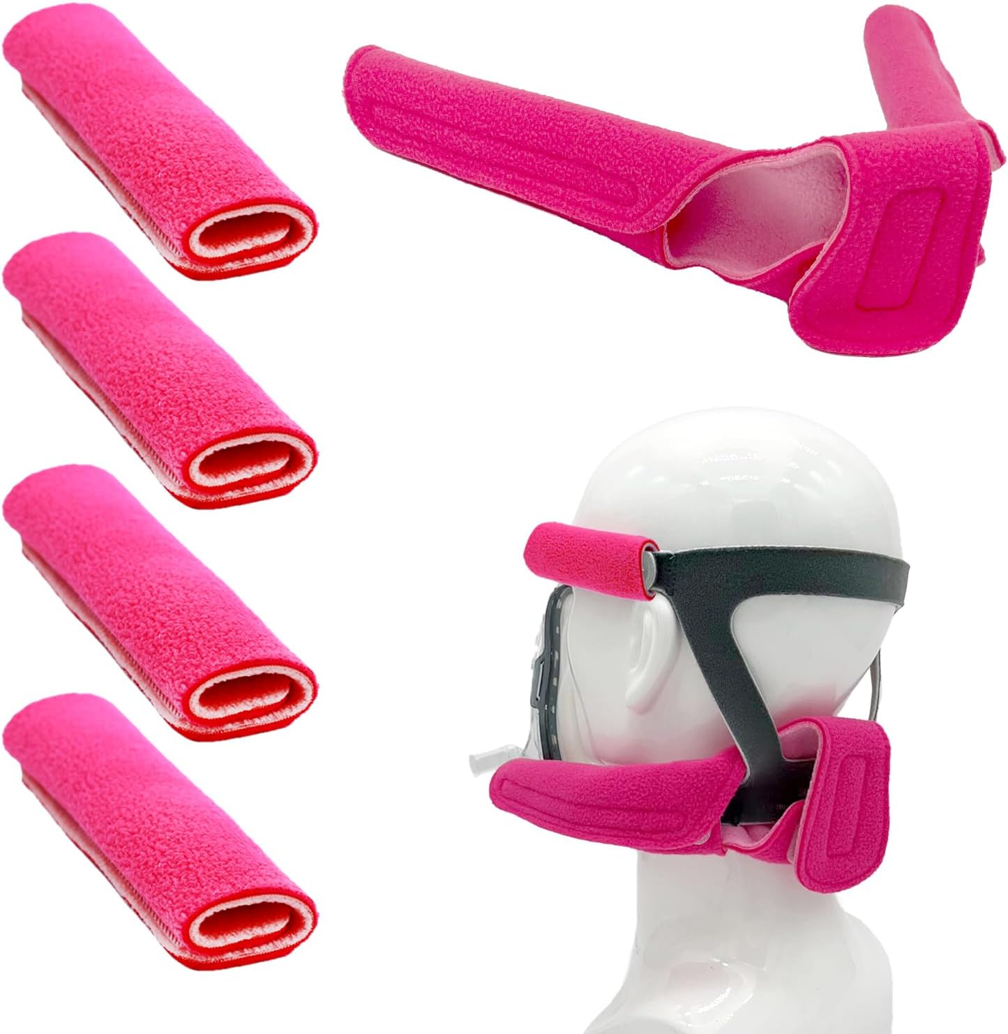 Amazon.com: NATAKU Neck Pads Strap Covers for Headgear Straps, Comfort ...