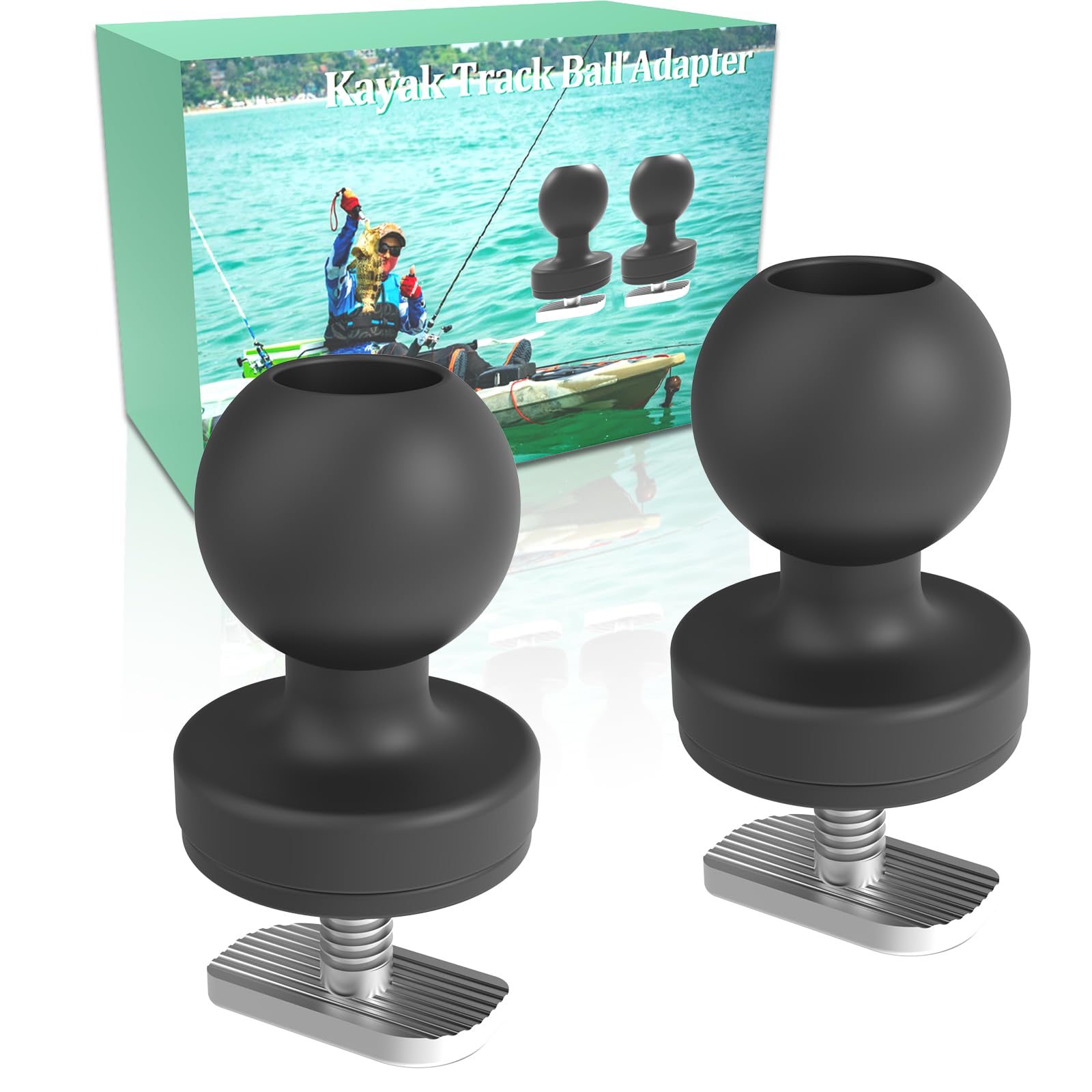 Amazon.com: Huntury Universal 1 inch Track Ball Mount with T-Bolt ...