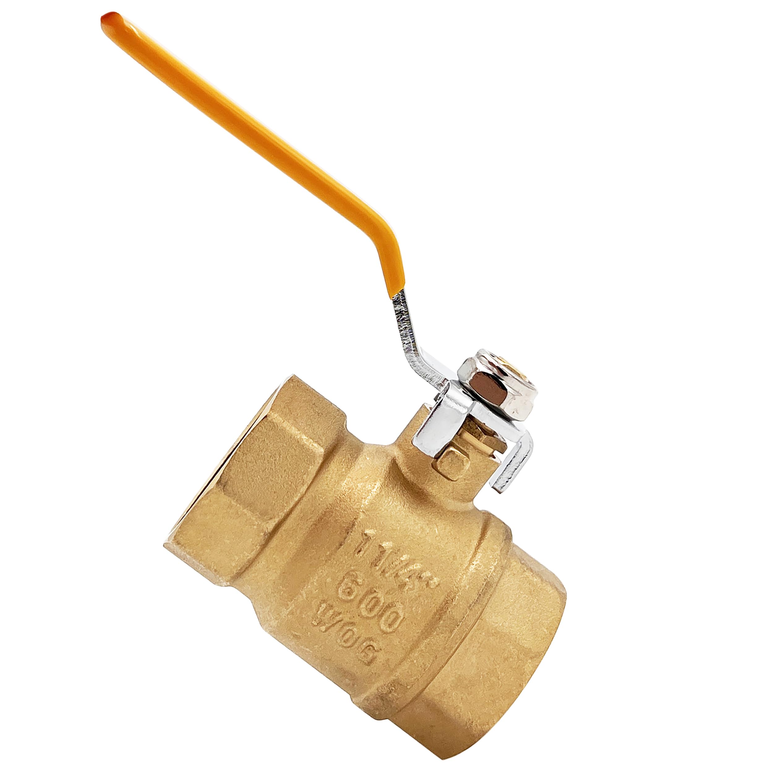 Snapklik.com : 1-1/4"Heavy Duty Ball Valve, Full Port Female Thread NPT ...