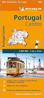 Portugal Centro - Michelin Regional Map 592: Map: Amazon.co.uk ...