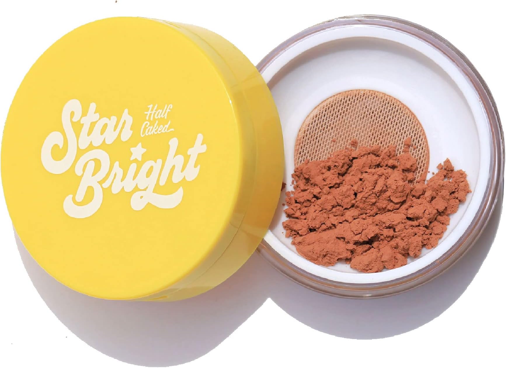 Amazon.com : Half Caked Star Bright Loose Setting Powder (Translucent 2 ...