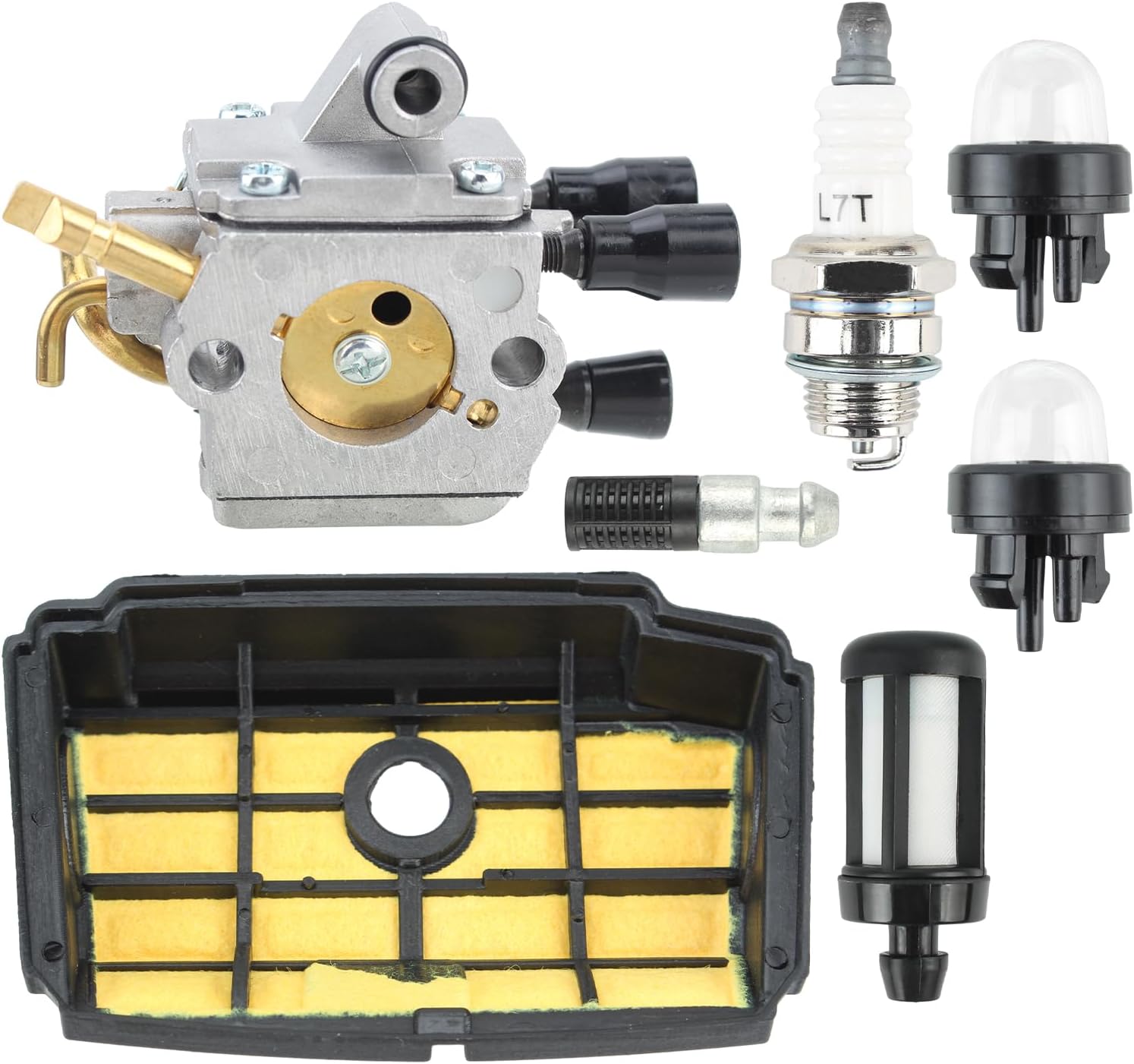 Amazon.com: Topkidame 1137-120-0621 Carburetor Fits for Stihl MS194 ...