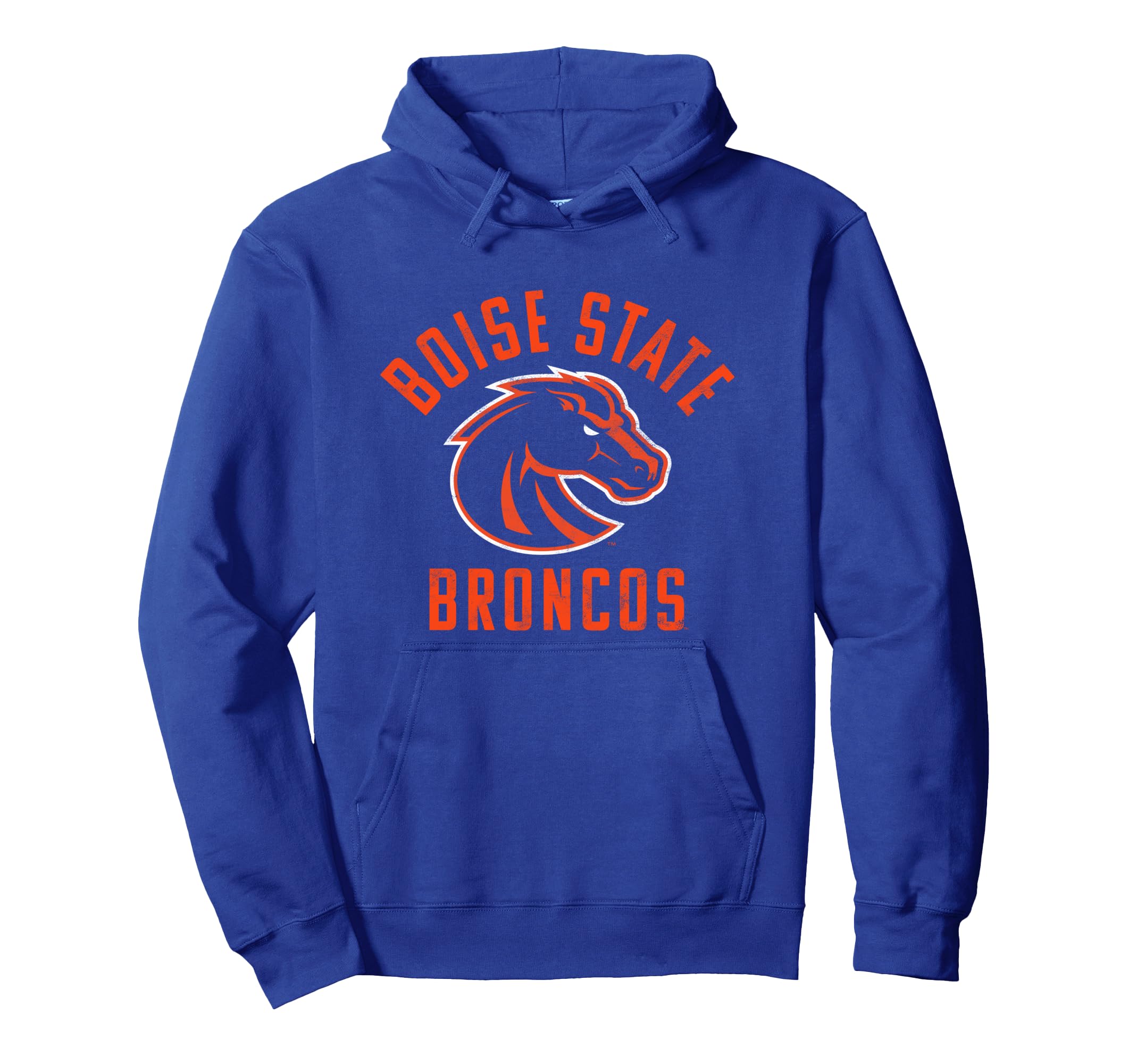 Amazon.com : Boise State University BSU Broncos Large Pullover Hoodie ...