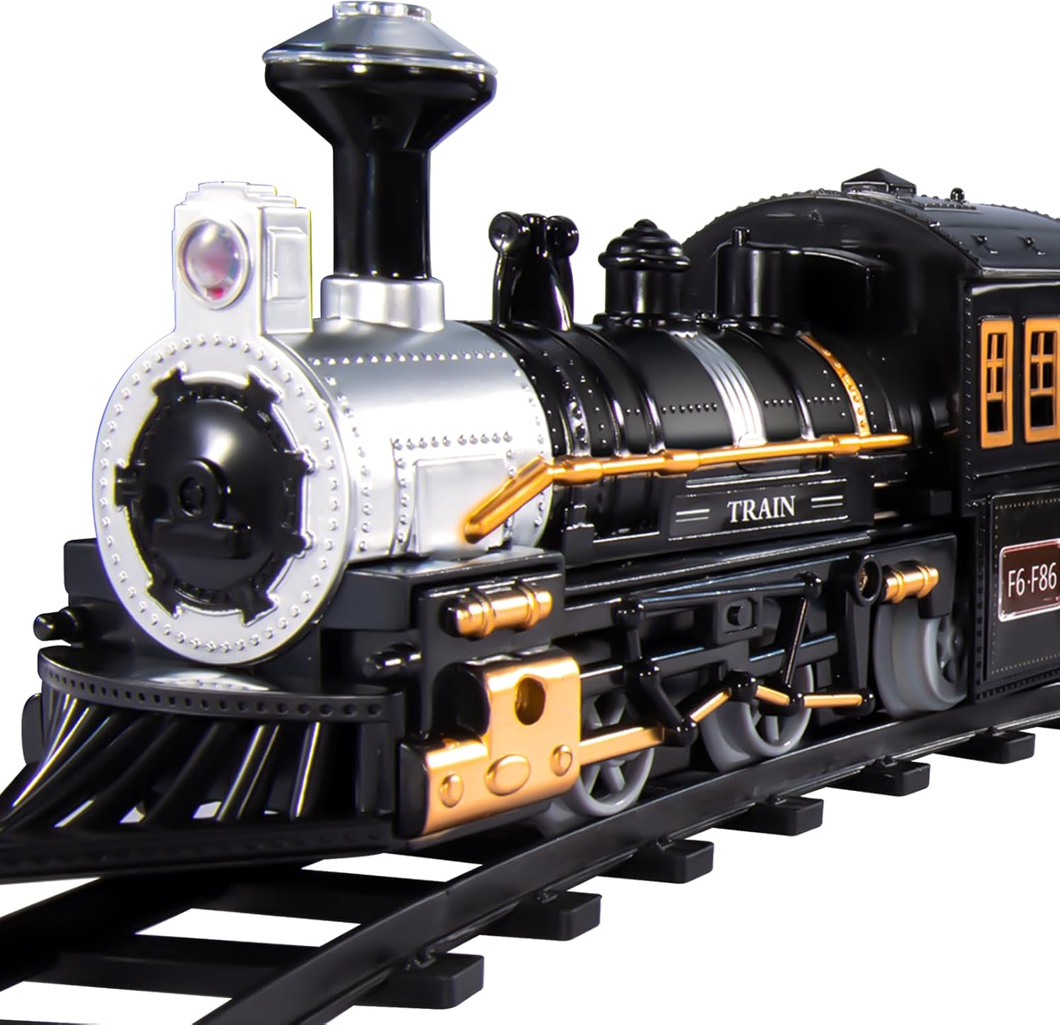 Amazon.com: Kukufun Train Set for Kids, Electric Christmas Train Toys ...