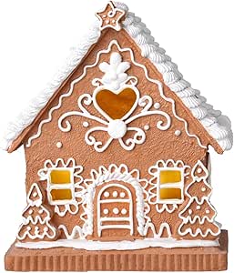Amazon.com : Gingerbread House Light up for Christmas Decor, Lighted ...