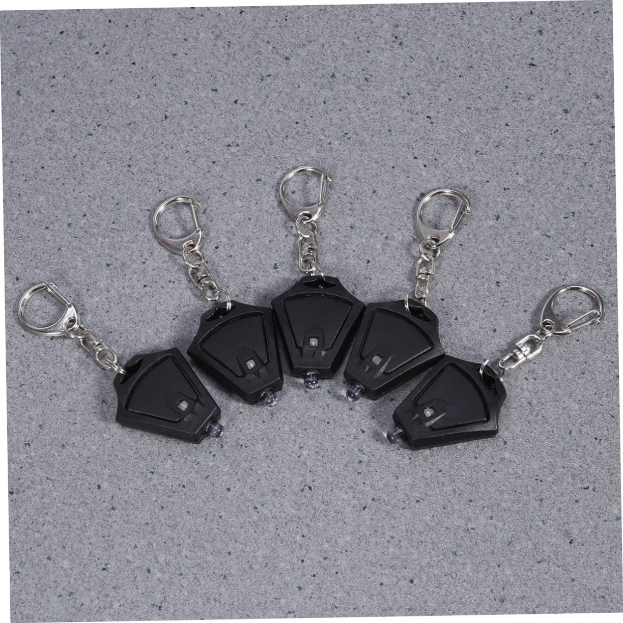 DOITOOL 5 PCS Blacklight Key blacklight flashlights Key- Ring Light ...