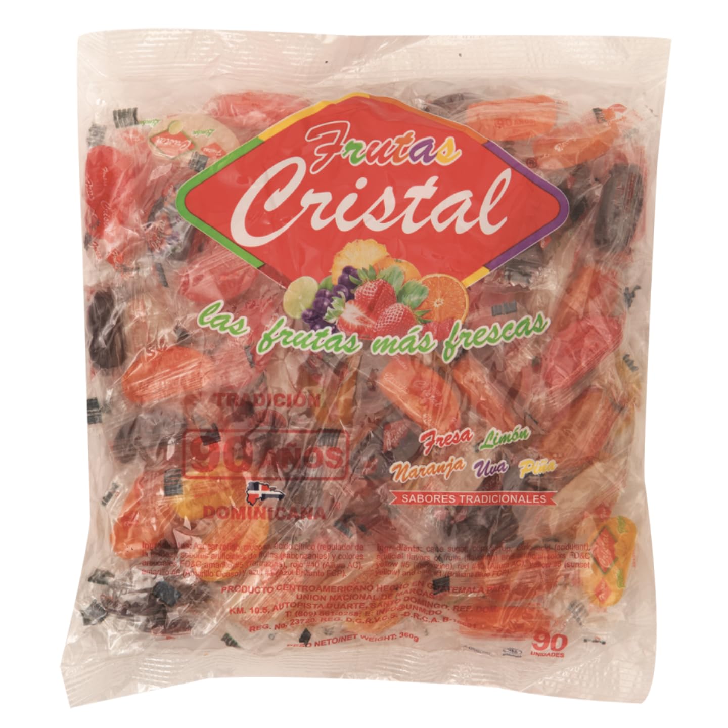 Amazon.com : Mentas de Frutas Cristal : Grocery & Gourmet Food