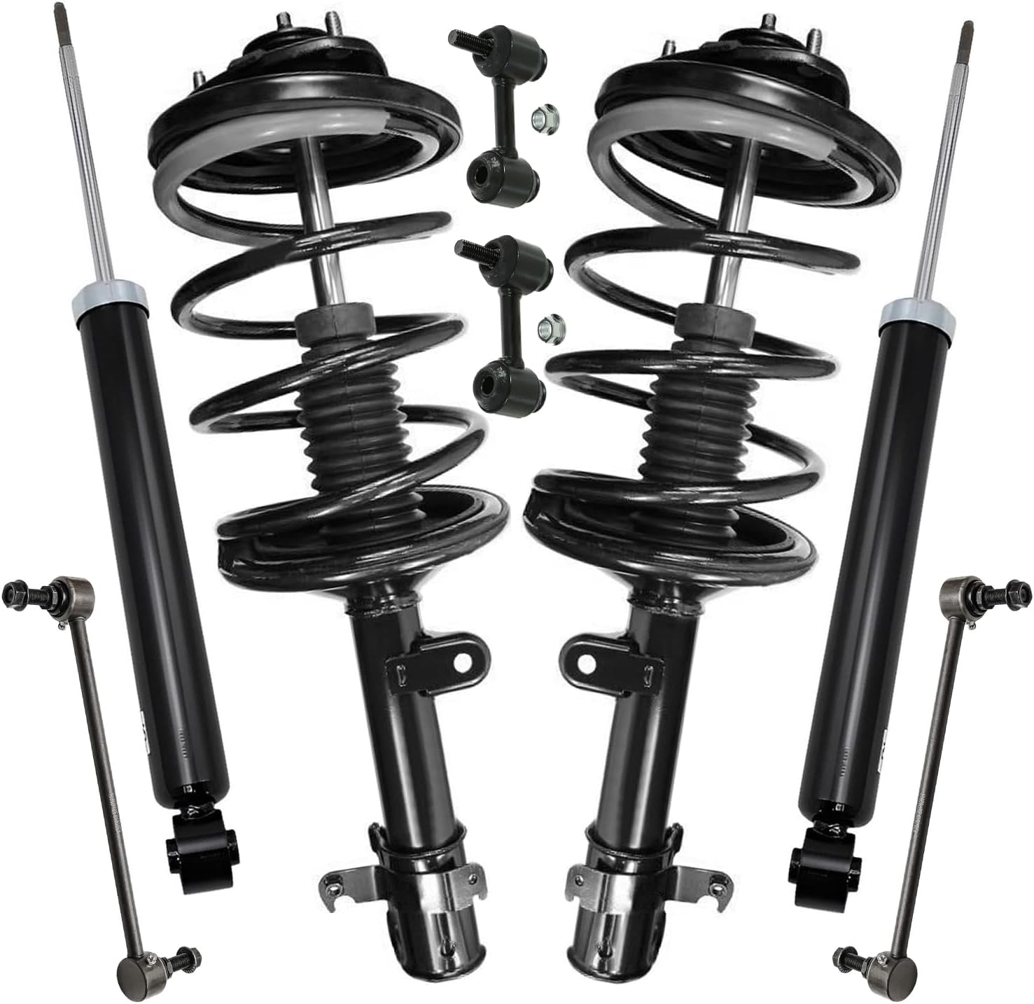 Amazon.com: Detroit Axle - AWD 8pc Struts Suspension Kit for Buick 2010 ...