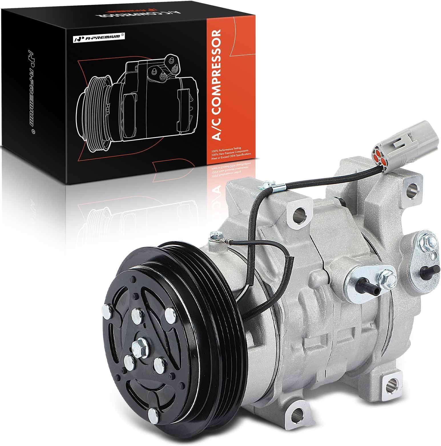 Amazon.com: A-Premium Air Conditioner AC Compressor with Clutch ...